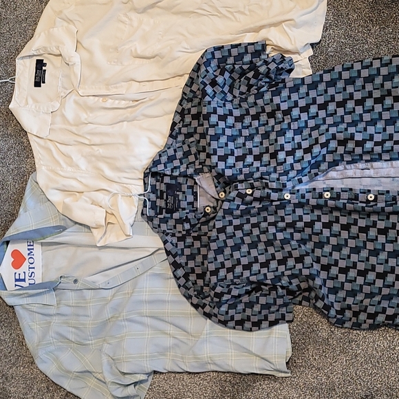 Nat Nast | Shirts | 3 Nat Nast Silk Shirt Bundle | Poshmark